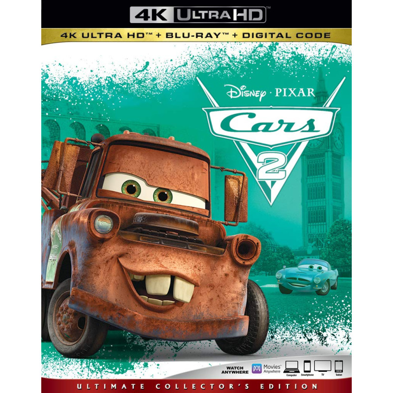 Cars 2 (2011) (4K UHD + Blu-ray)