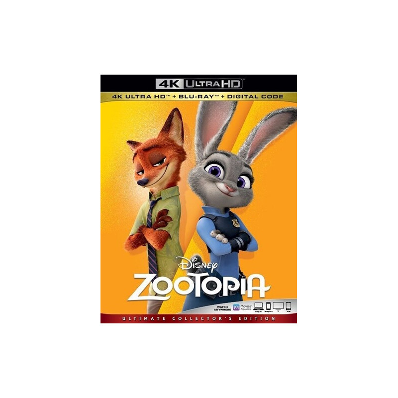 Zootopia (2016) (4K UHD + Blu-ray)