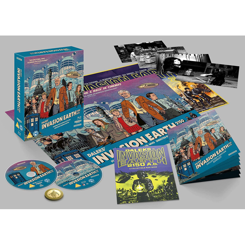 Daleks' Invasion Earth 2150 A.D. (1966) Limited Collectors Edition (4K ...