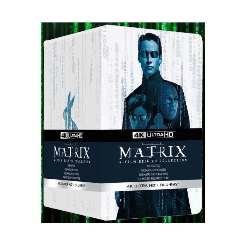 The Matrix 1-4 - Limited Deja Vu Steelbook Collection (4 4K UHD + 7 Blu ...