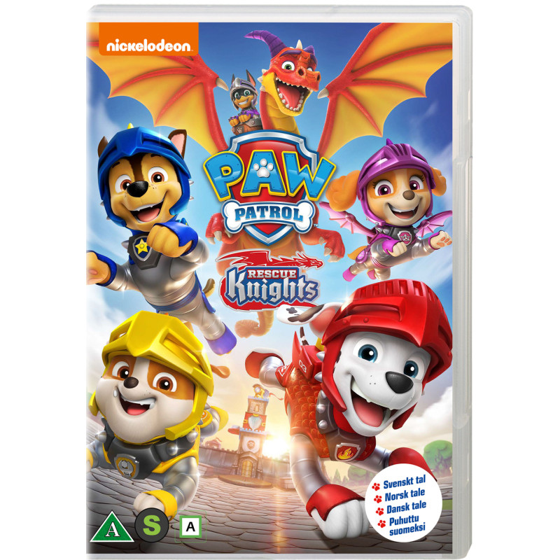 PAW Patrol: Rescue Knights (2022) DVD
