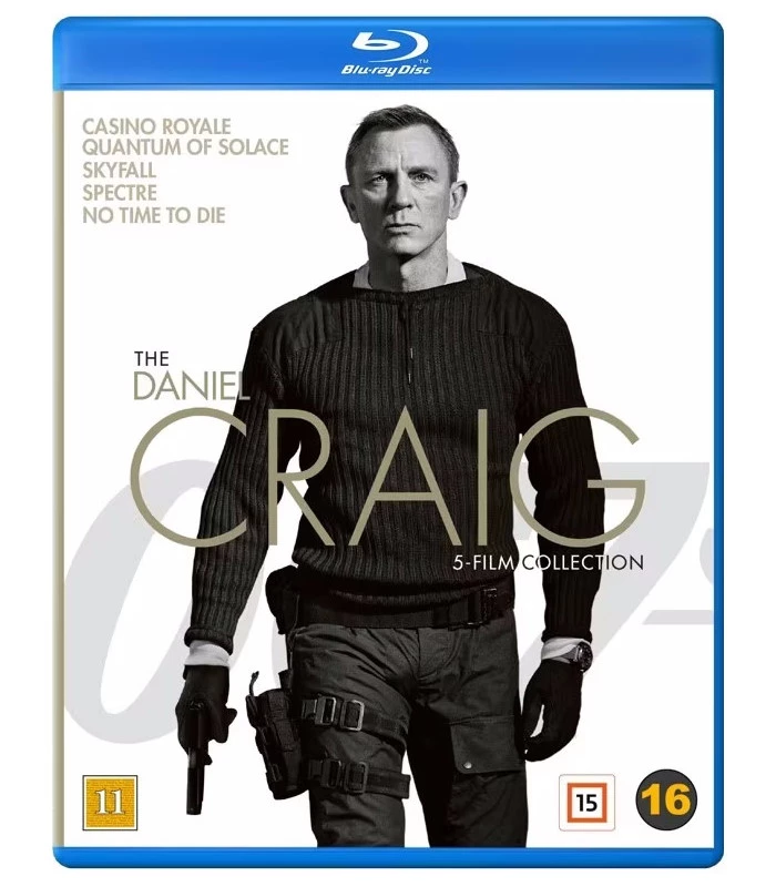 007 - The Daniel Craig Collection (2006 - 2021) (5 Blu-ray)