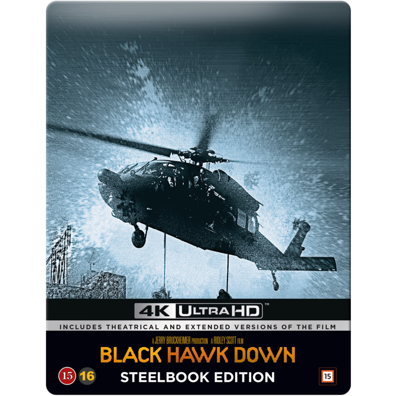 Black Hawk Down (2001) Steelbook (4K UHD + 2 Blu-ray)