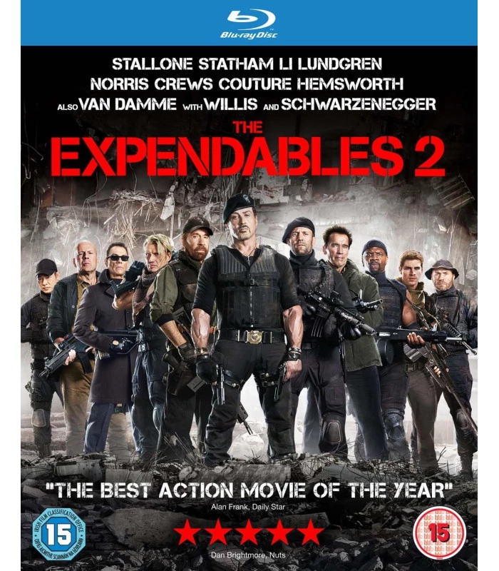 The Expendables 2 (2012) Blu-ray