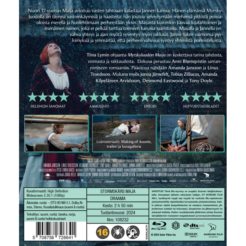 Myrskyluodon Maija (2024) Blu-ray