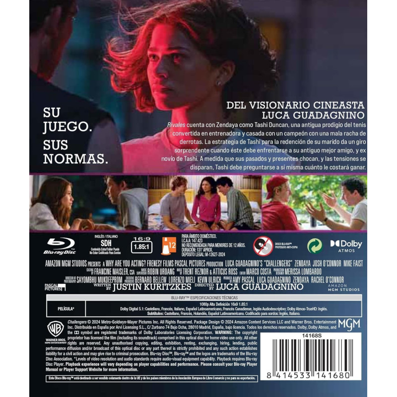 Challengers (2024) Blu-ray