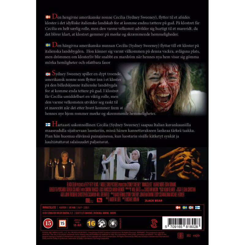 Immaculate (2024) DVD