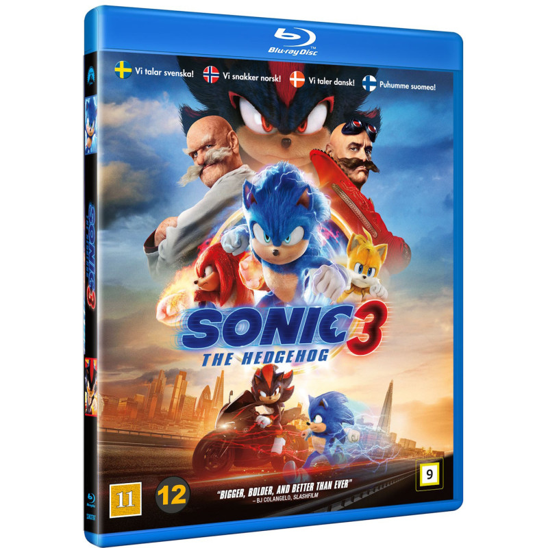 Sonic the Hedgehog 3 (2024) Blu-ray