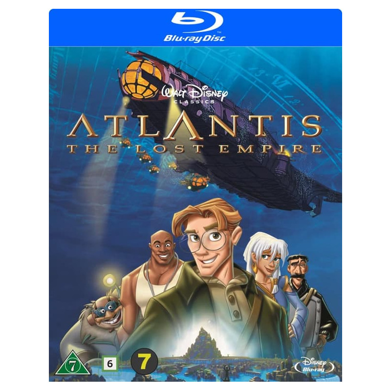 Atlantis: The Lost Empire (2001) Blu-ray