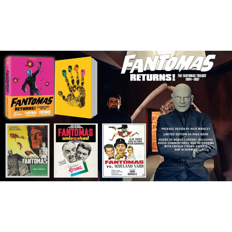 Fantomas Returns - The Fantomas Trilogy (1964 - 1967) Limited Edition ...