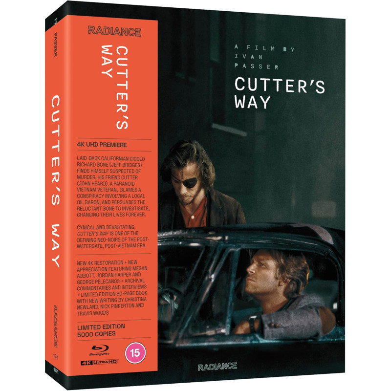 Cutter's Way (1981) Limited Edition (4K UHD + Blu-ray)