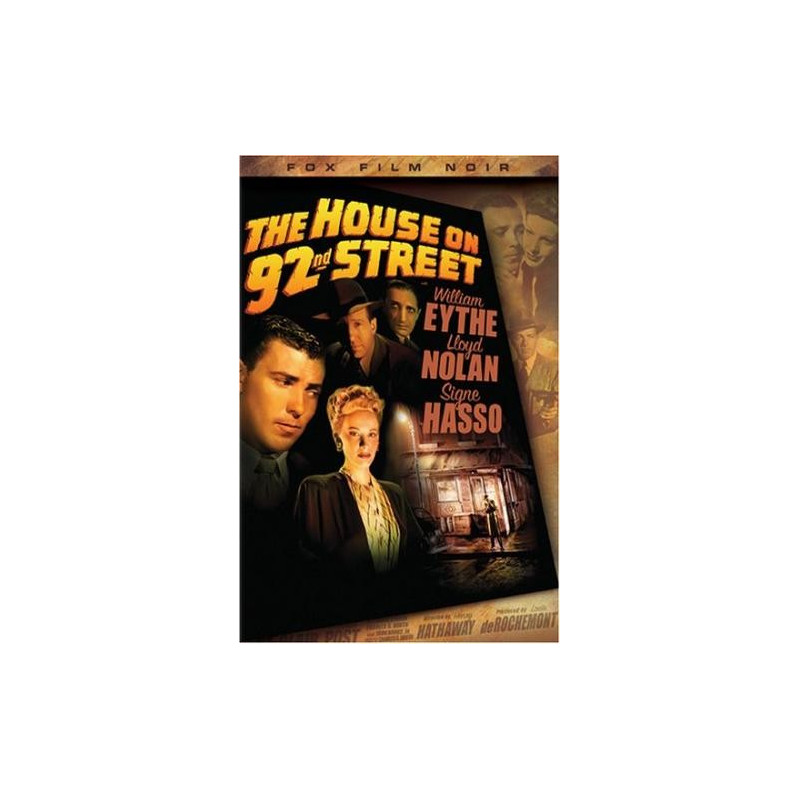 House On 92nd Street 1945 Dvd
